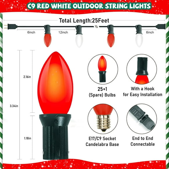 Large Bulb Outdoor Christmas Lights