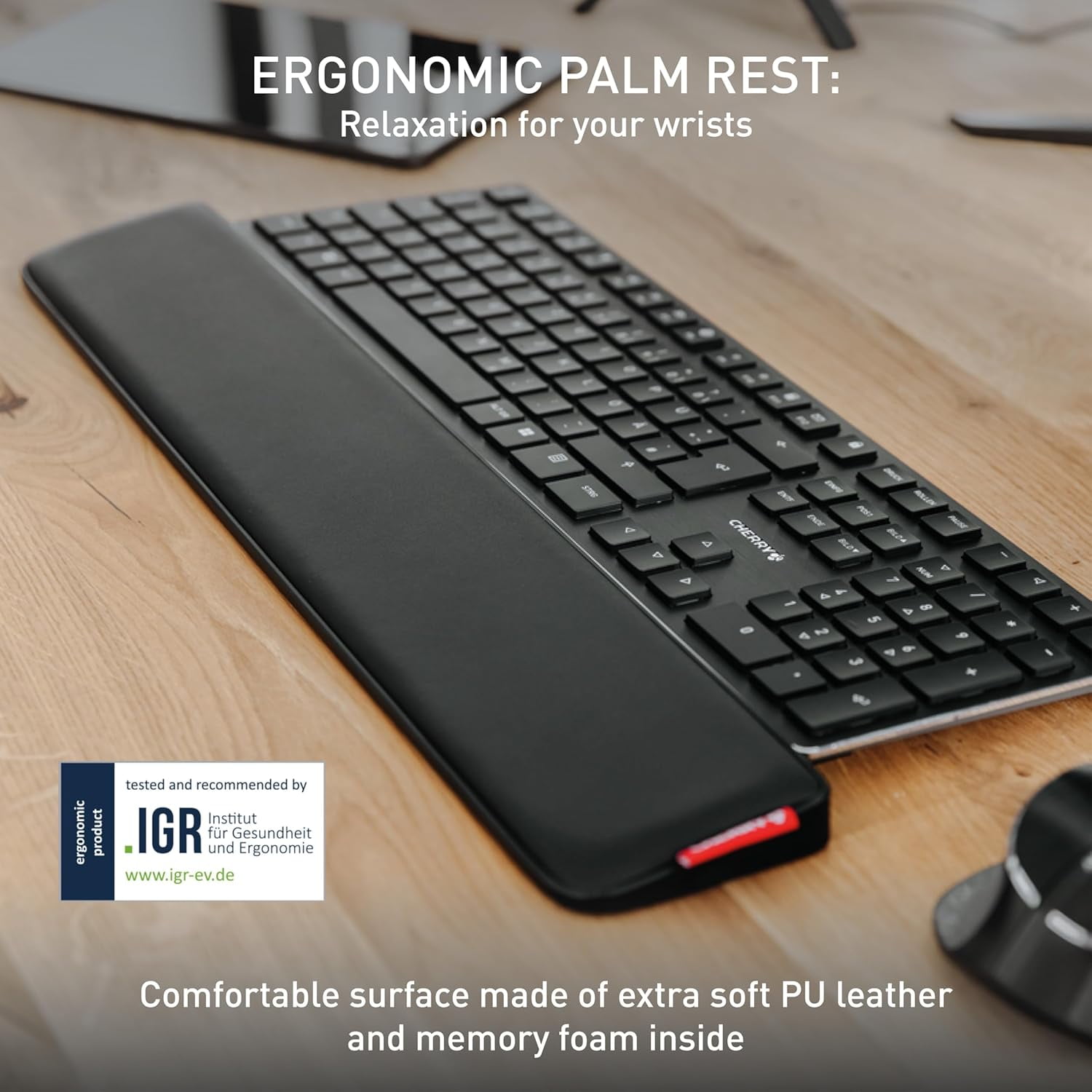YUYAN-CHERRY PALMREST Ergo, Ergonomic Palm Rest, Compatible with Any ...