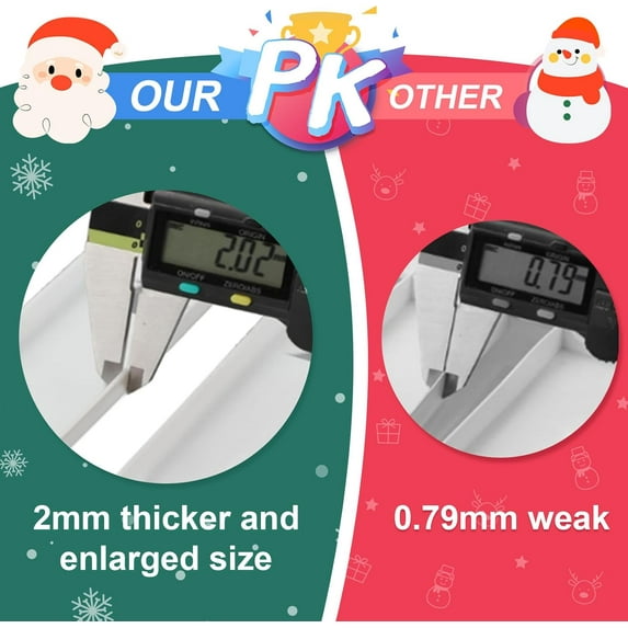 YUYAN-Christmas Tree Fence, 28-pcs Thicker Hose Clips Gate for Toddlers ...