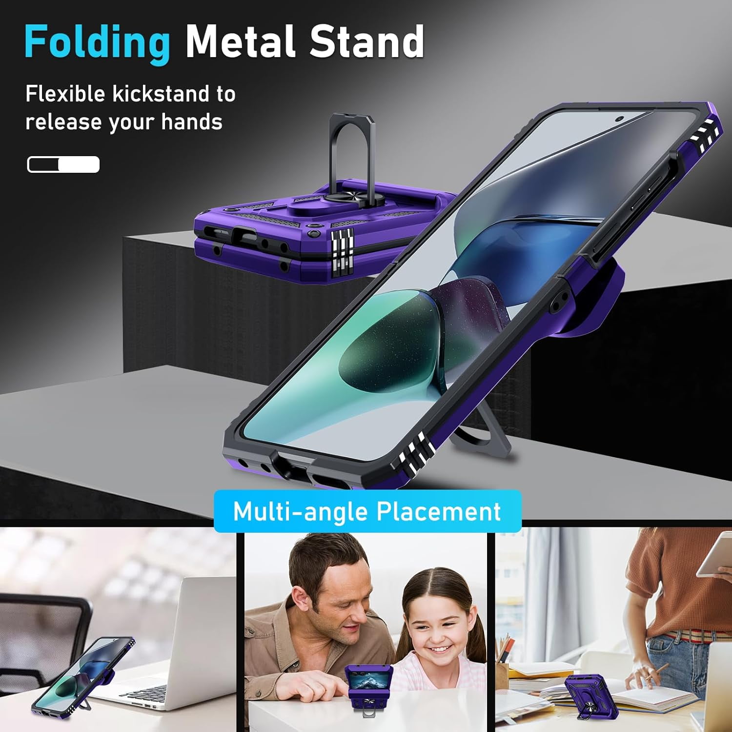 YUYAN-Compatible with Moto Razr 2024/2025 Case,Razr+ Plus 2024/2025 ...