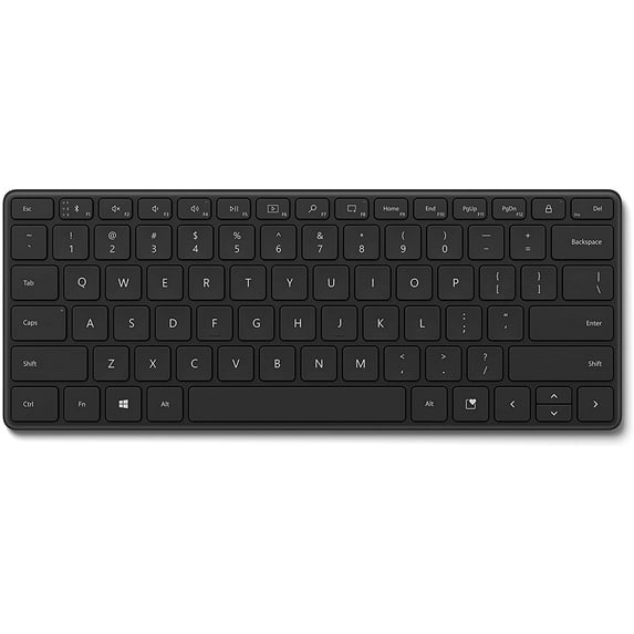YUYAN-Designer Compact Keyboard - Matte Black. Standalone Wireless ...