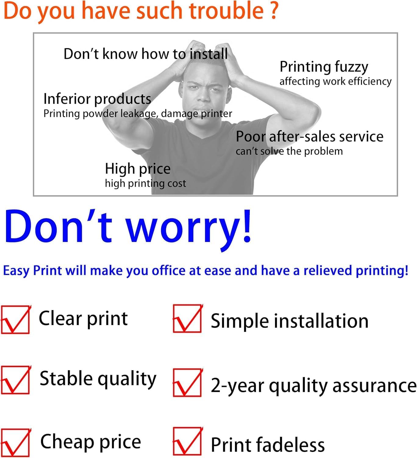 YUYAN-EASYPRINT Sublimation Ink Refilled Bottles Compatible for ET2400 ...