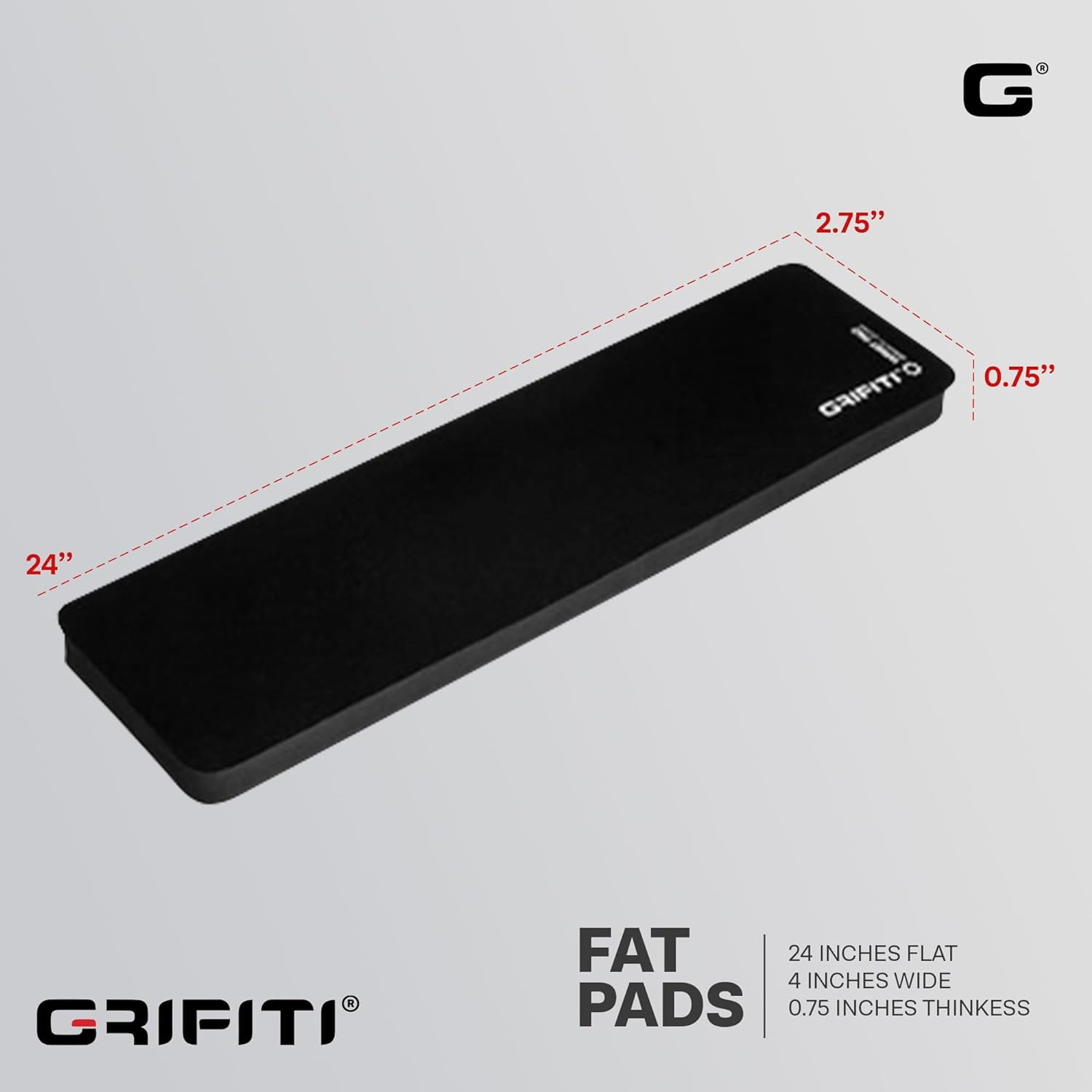 YUYAN-Fat Wrist Pad 24" x 4" x 0.75" Inch Computer or Mechanical ...
