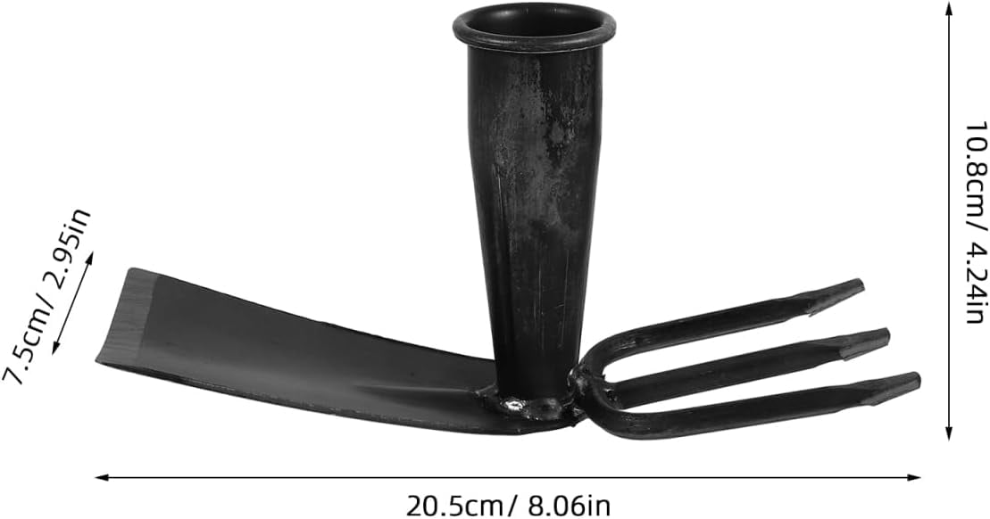 YUYAN-Garden Hoe Tool 8 Inch Carbon Steel Hand Hoe for Weeding Digging ...