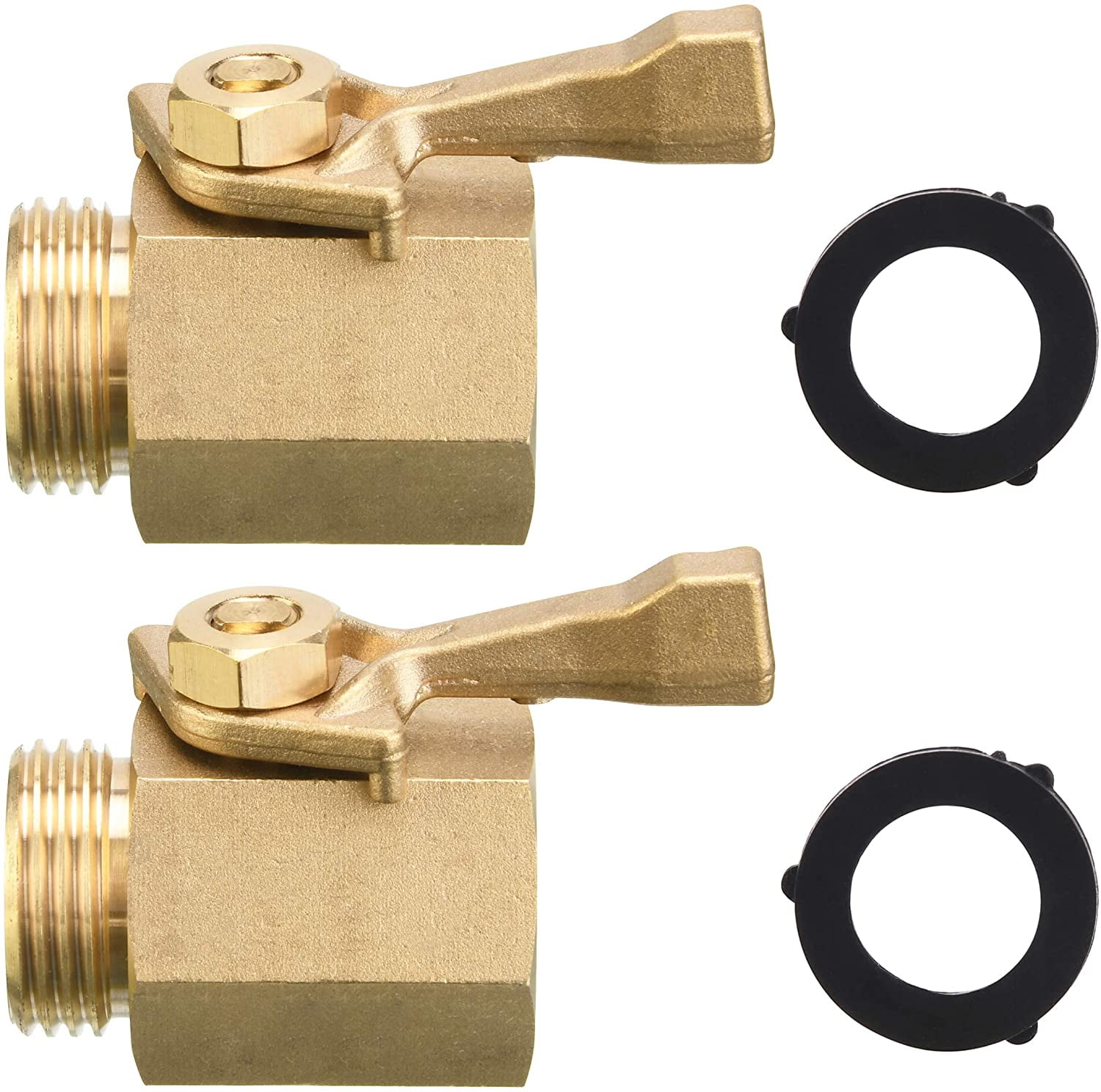 YUYAN-Garden Hose Quick Connect Fittings, Heavy Duty Brass Garden Hose ...