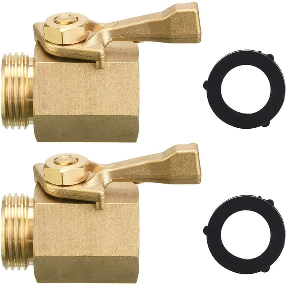 YUYAN-Garden Hose Quick Connect Fittings, Heavy Duty Brass Garden Hose ...