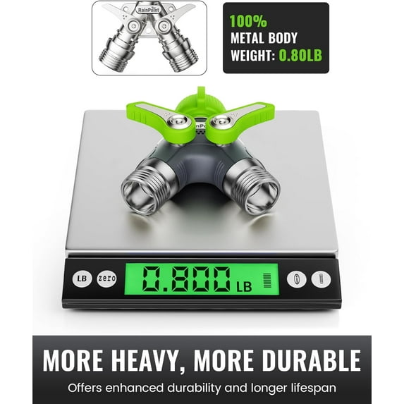 YUYAN-Garden Hose Splitter, 2 Way Heavy Duty Water Hose Y Spigot ...