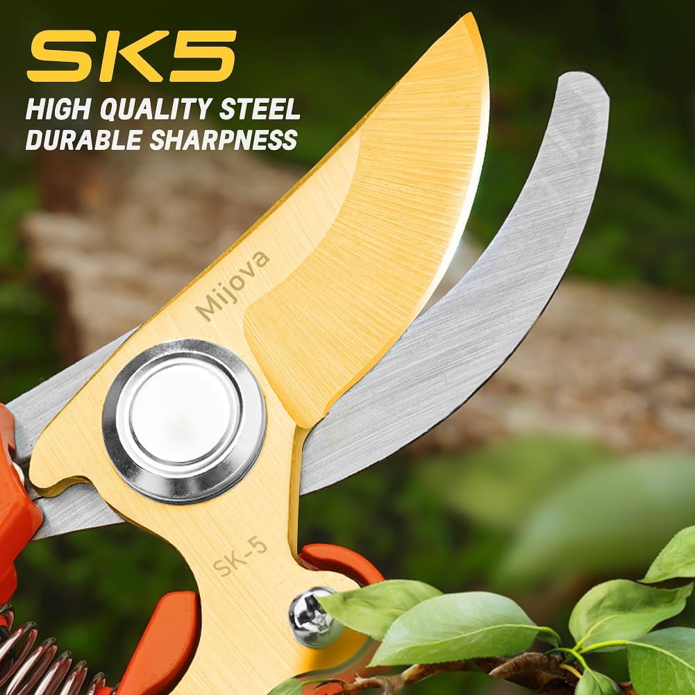 YUYAN-Garden Pruners, Heavy Duty Garden Clippers,Pruning Shears with ...