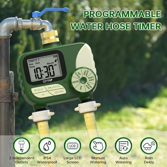 YUYAN-Hose Timers for Watering, Sprinkler Timer Outdoor with Brass ...