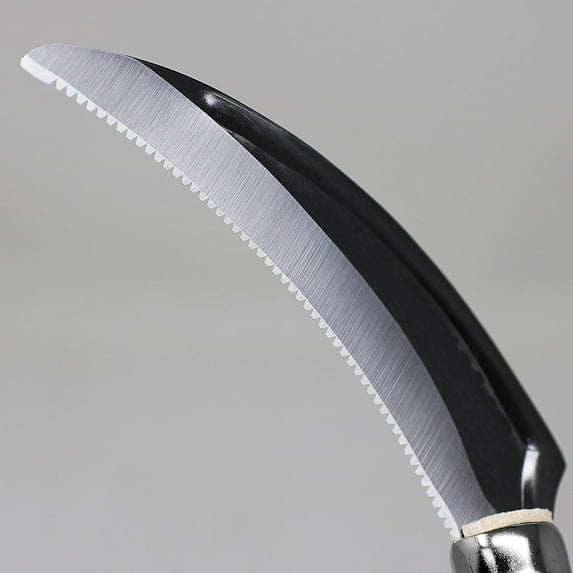 YUYAN-Japanese Harvesting Sickle Garden Tool 4.7" [Triple Edged Blade ...