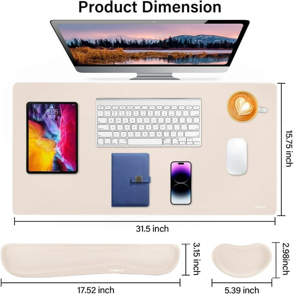YUYAN-Keyboard Mouse Pad Set,Large Gaming Mouse Pad&Keyboard Wrist Rest ...