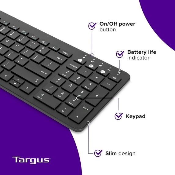 YUYAN-Midsize Multi-Device Bluetooth Keyboard - Compatible with Chrome ...