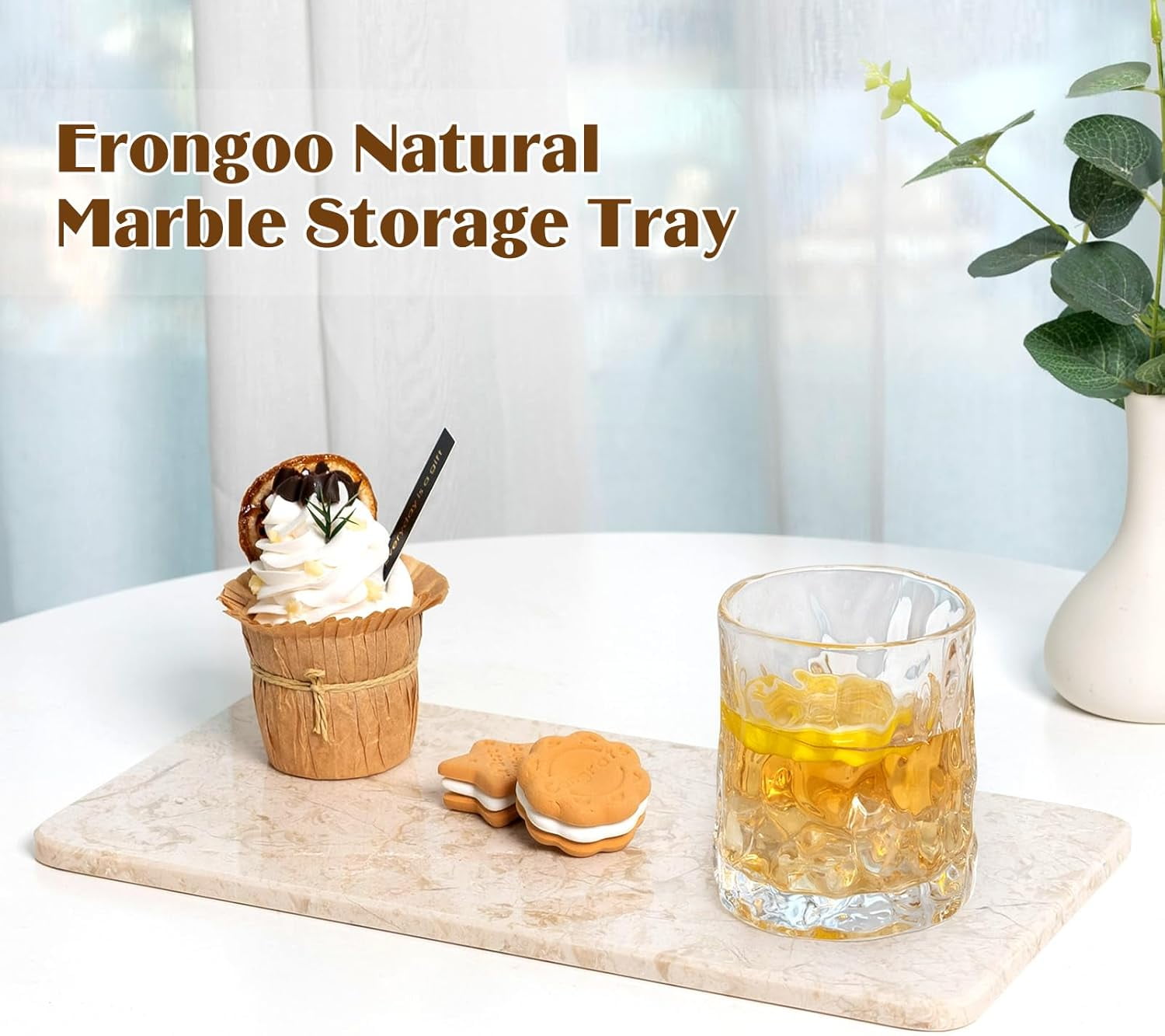 YUYAN-Natural Marble Trivet 12" x 6", Marble Cutting Boards for Kitchen ...