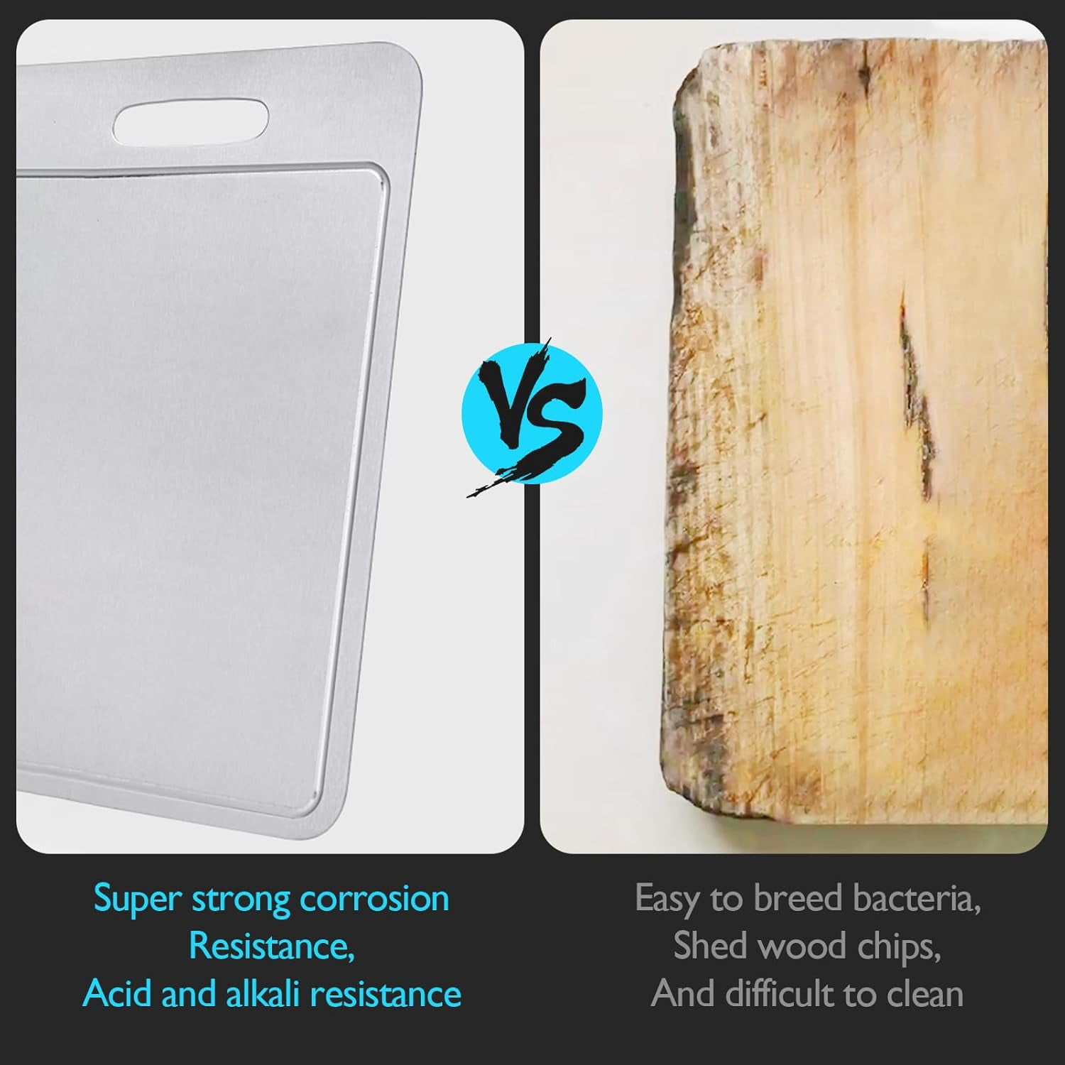 YUYAN-New Titanium Cutting Board with Grooves, Cutting Boards For ...