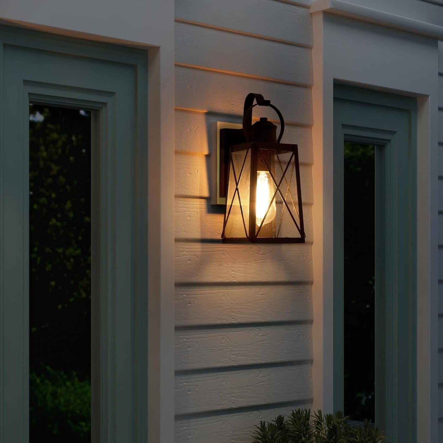 YUYAN-Outdoor Wall Lights, Exterior Wall Sconces Light Fixture with ...