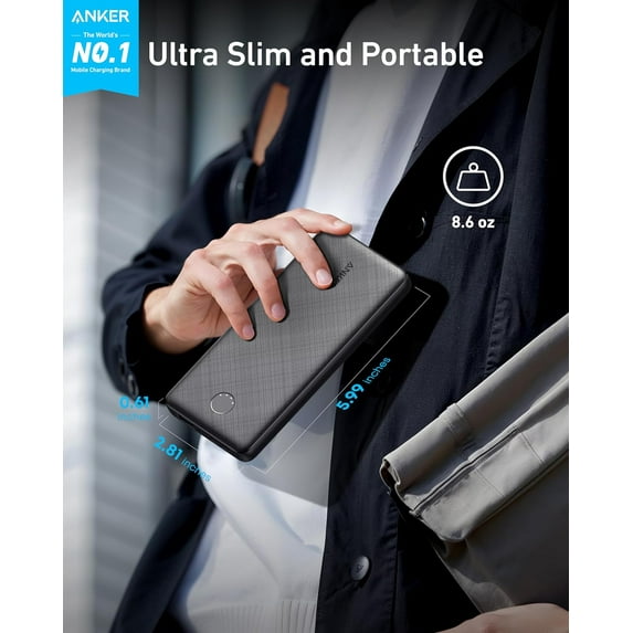 YUYAN-Power Bank(PowerCore 10K), Compact Travel-Ready 10,000mAh Battery ...