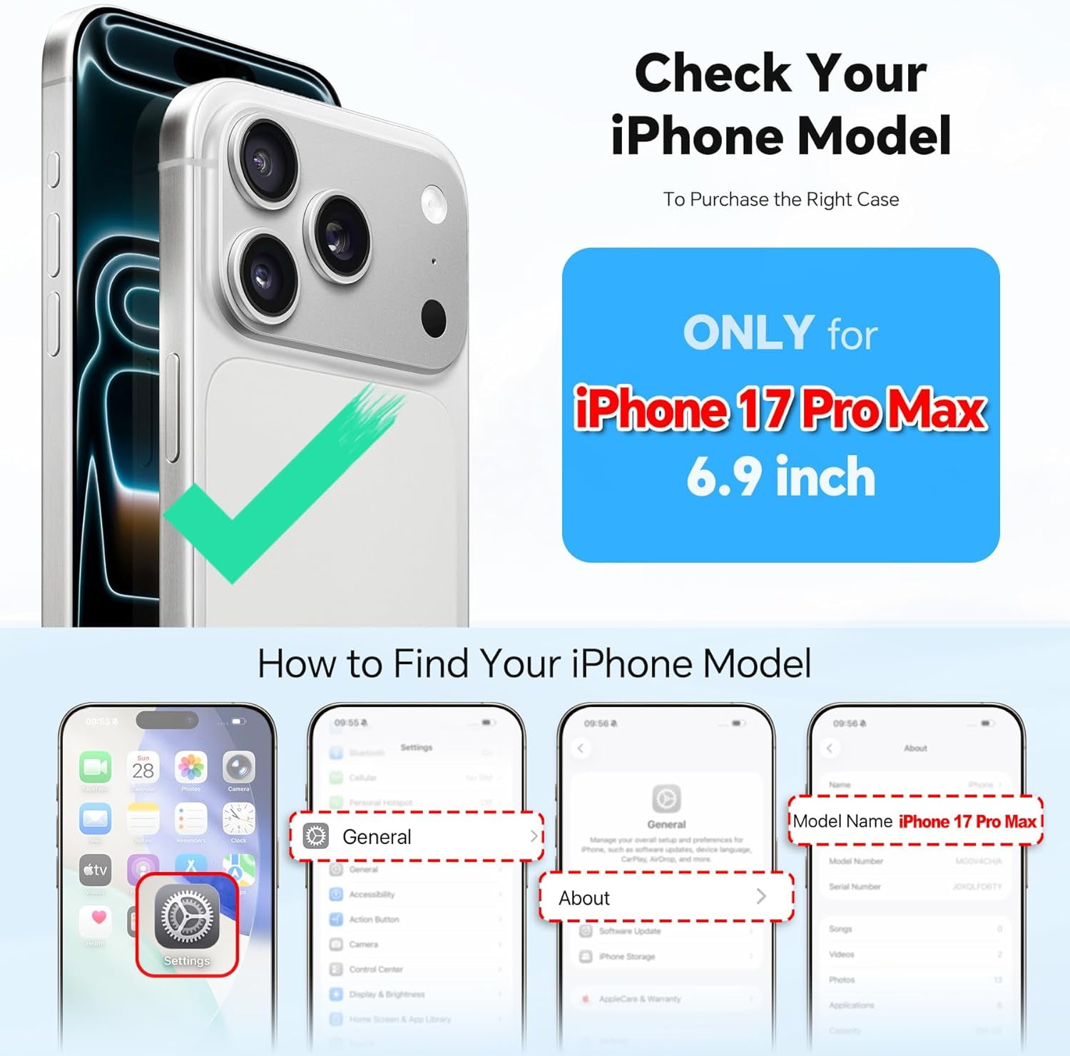 YUYAN-Removable Crossbody Case Wallet for iPhone 17 Pro Max, 10 Card ...