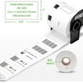 YUYAN-Replace for Brother (2.4 in x 1.1 in) DK-1209 White Label for ...