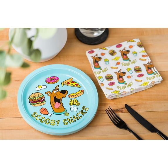 YUYAN-Scooby Doo Scooby Snacks 32 Pack Partyware Disposable Paper ...
