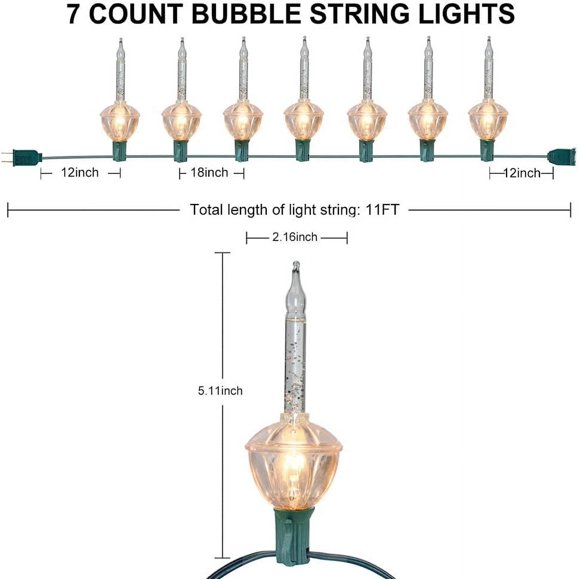 Bubble Light Christmas