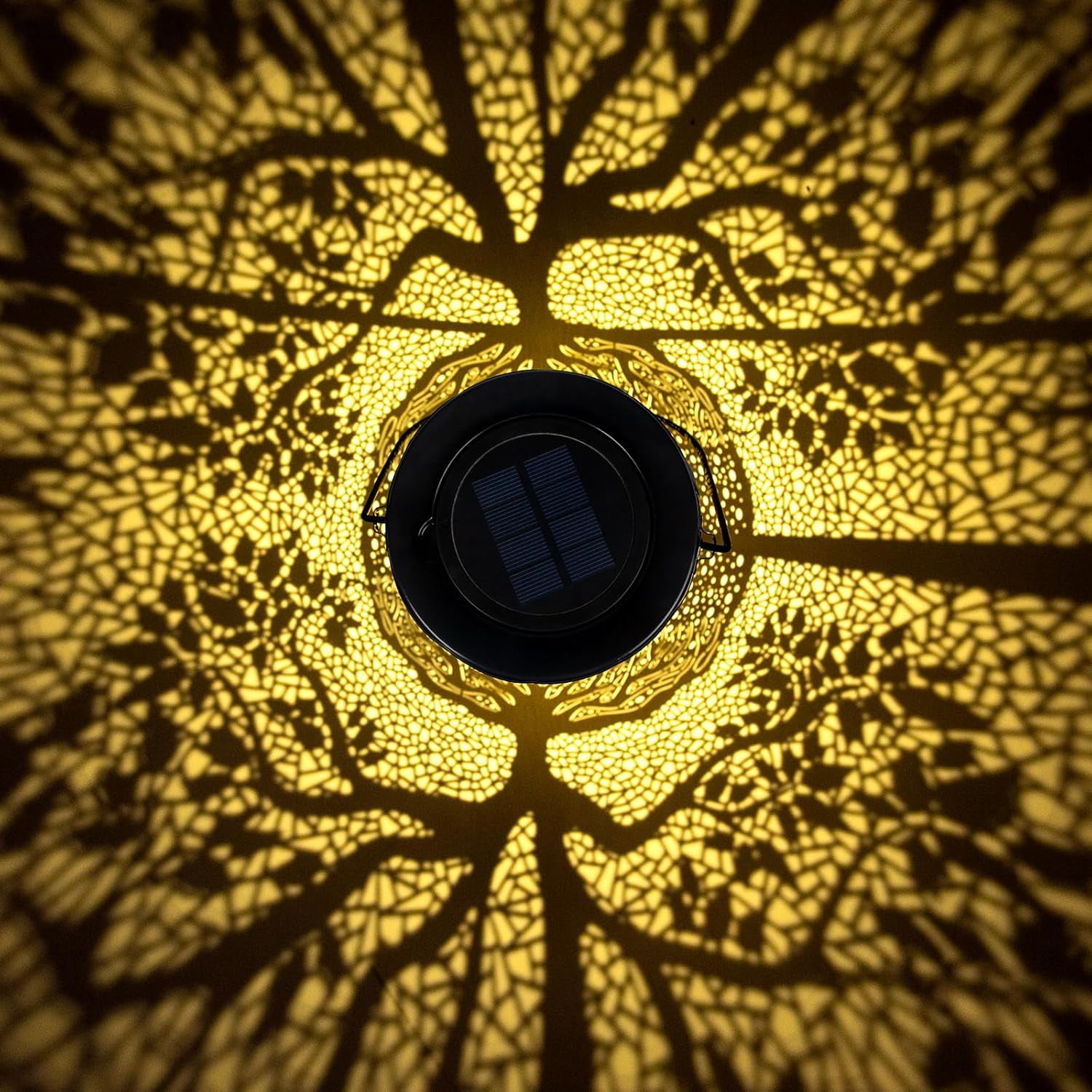 YUYAN-Solar Lanterns Outdoor Waterproof Hanging Tree of Life Lantern ...