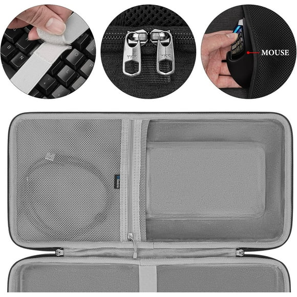 Travel Keyboard and Mouse Cases for Convenient Electronic Storage