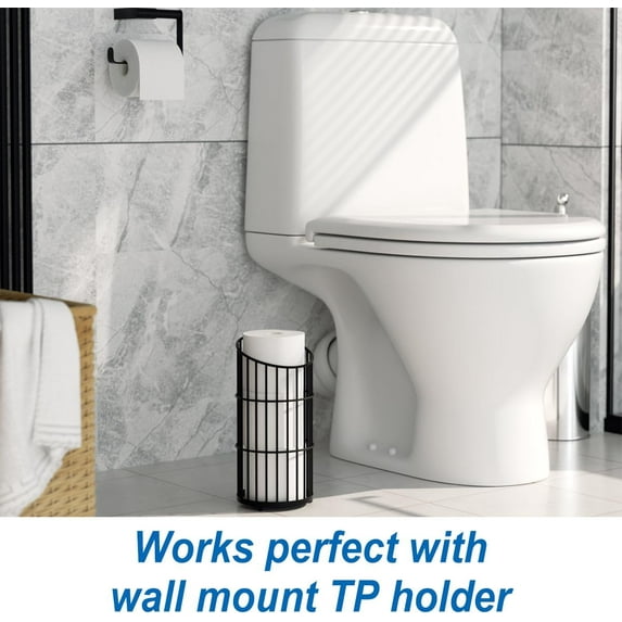 YUYAN-Toilet Paper Holder Stand Bathroom Toilet Paper Storage Tissue ...