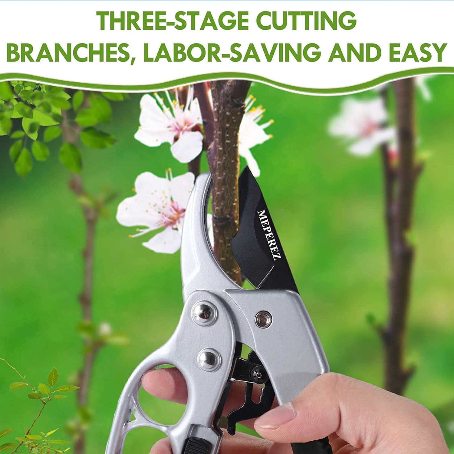 YUYAN-Ultra Sharp Germany Steel Pruning Shears - Cuts 3X Easier ...