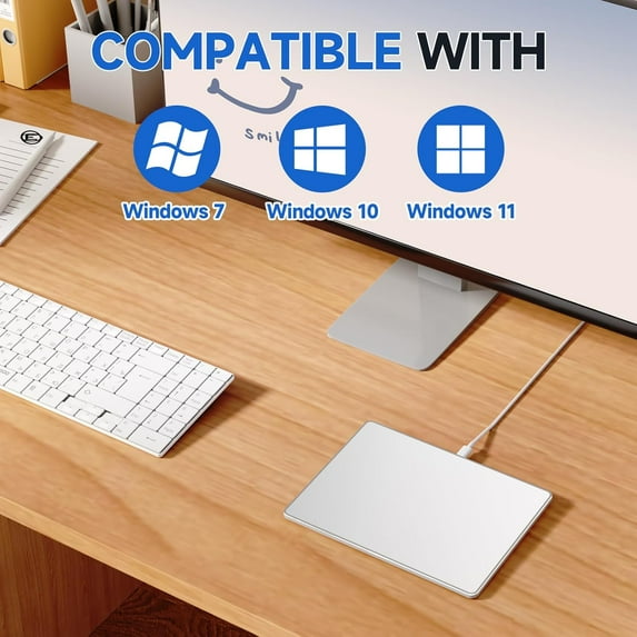 YUYAN-Wired Trackpad for Windows 10/11 – High-Precision Multi-Touch ...