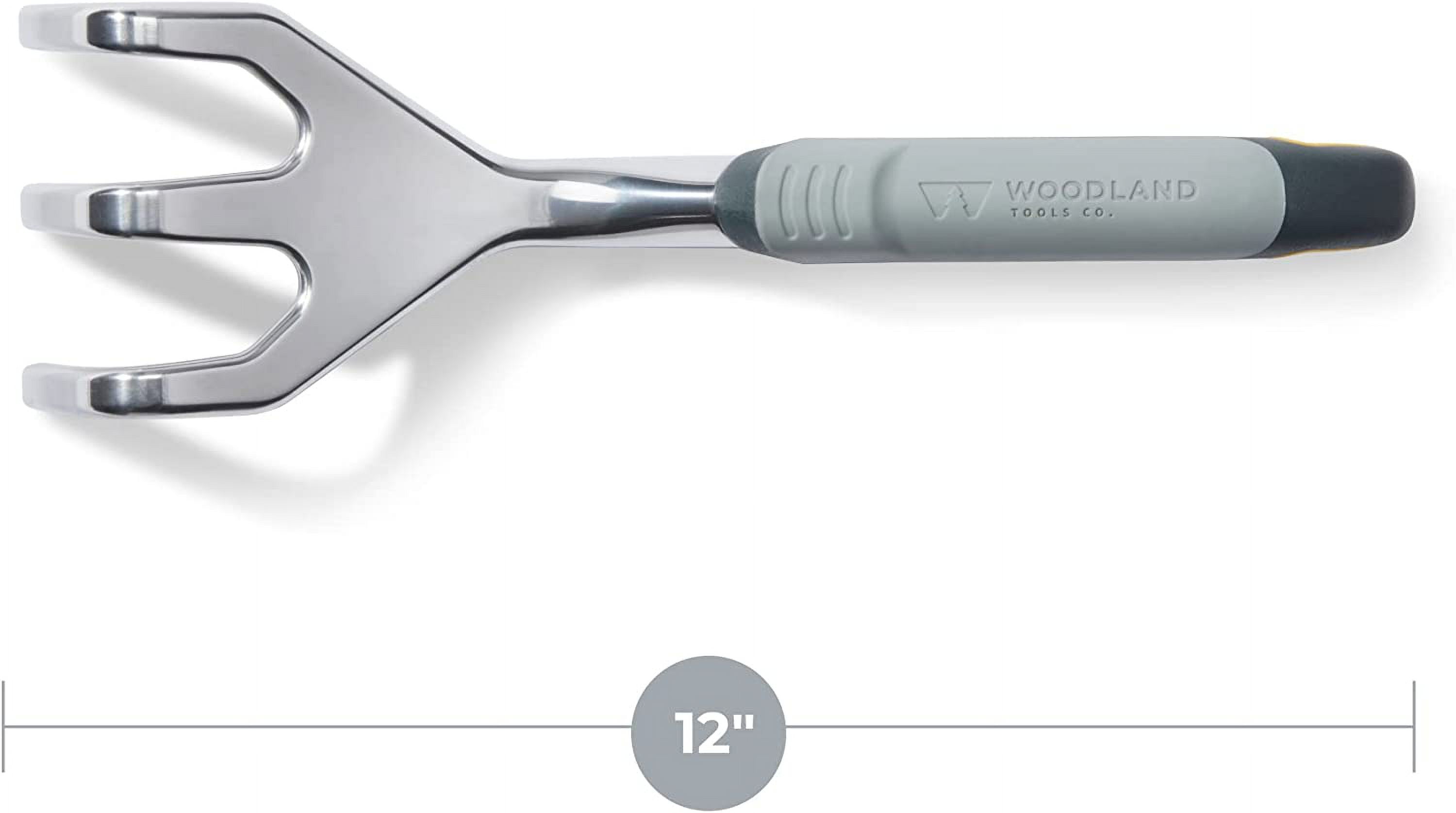 YUYAN-Woodland Tools Heavy Duty Hand Cultivator, 3-Prong Garden Claw ...