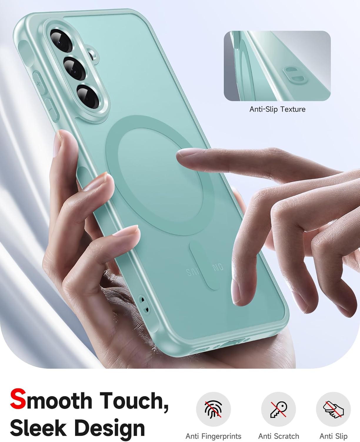 YUYAN-for Samsung A56 Case: A56 Phone Case with Screen Protector ...