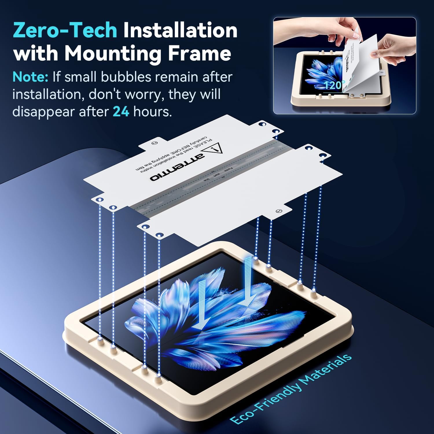 YUYAN-for Samsung Galaxy Z Fold 6 Screen Protector [4 Pack Inside ...