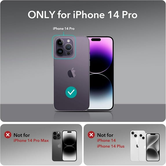 YUYAN-for iPhone 14 Pro Case with Stand, Compatible with MagSafe, Full ...