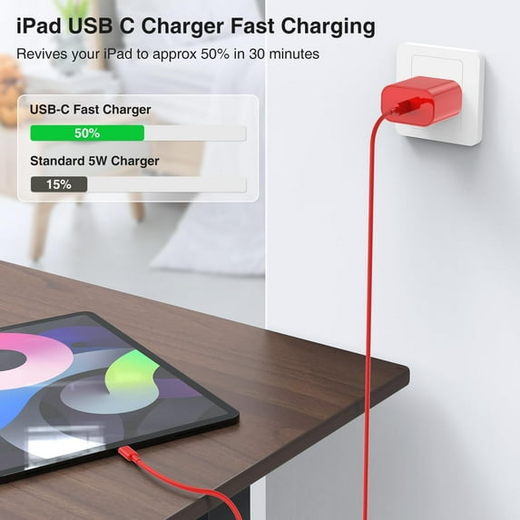 YUYAN-iPhone 16 15 Fast Charger 10ft, USB C Charging Block and Long ...