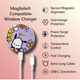 YUYAN-x Sanrio Magnetic Charger for MagSafe for iPhone 16, iPhone 15 ...