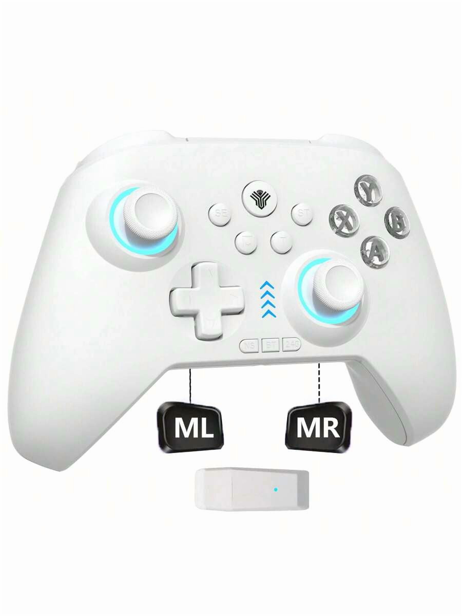 YUYIU 2.4G Wireless PC Controller With RGB Lighting/Programming Keys ...