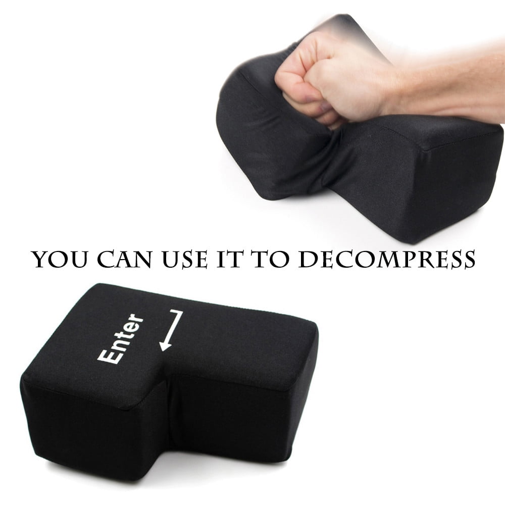 Yuyninp Home Textile Clearance Big Enter Key Usb Pillow Stress Super