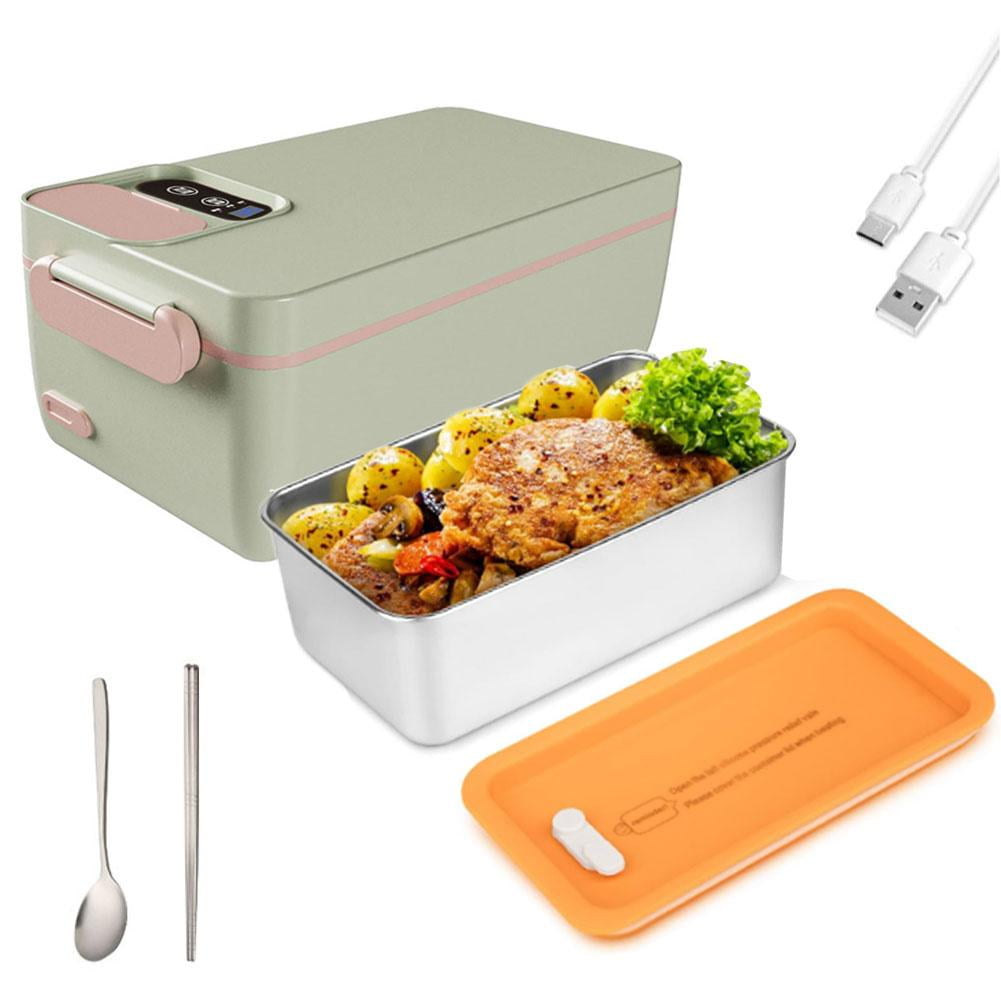 YUYQAQ 1L Cordless Electric Lunch Box Food Heater, Battery Powered ...