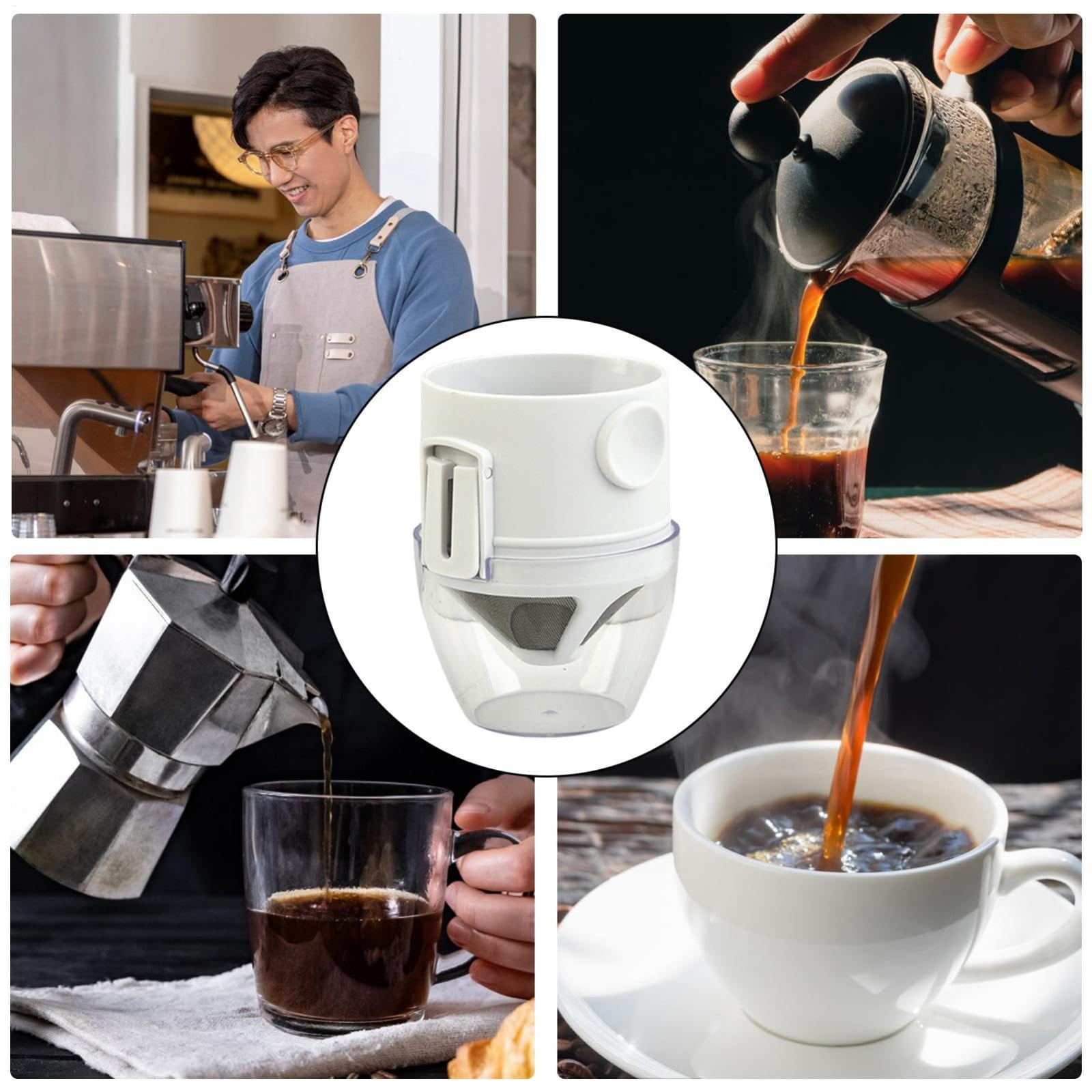 YUYRY Kitchen Farm Stopper And Strainer Silicone Insert Rack Corner ...