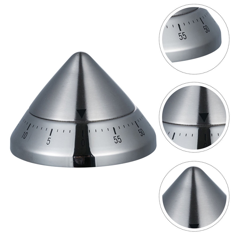 YUYUETIME 1 Pc Silver Kitchen Timer for Home Users and Enthusiasts with ...