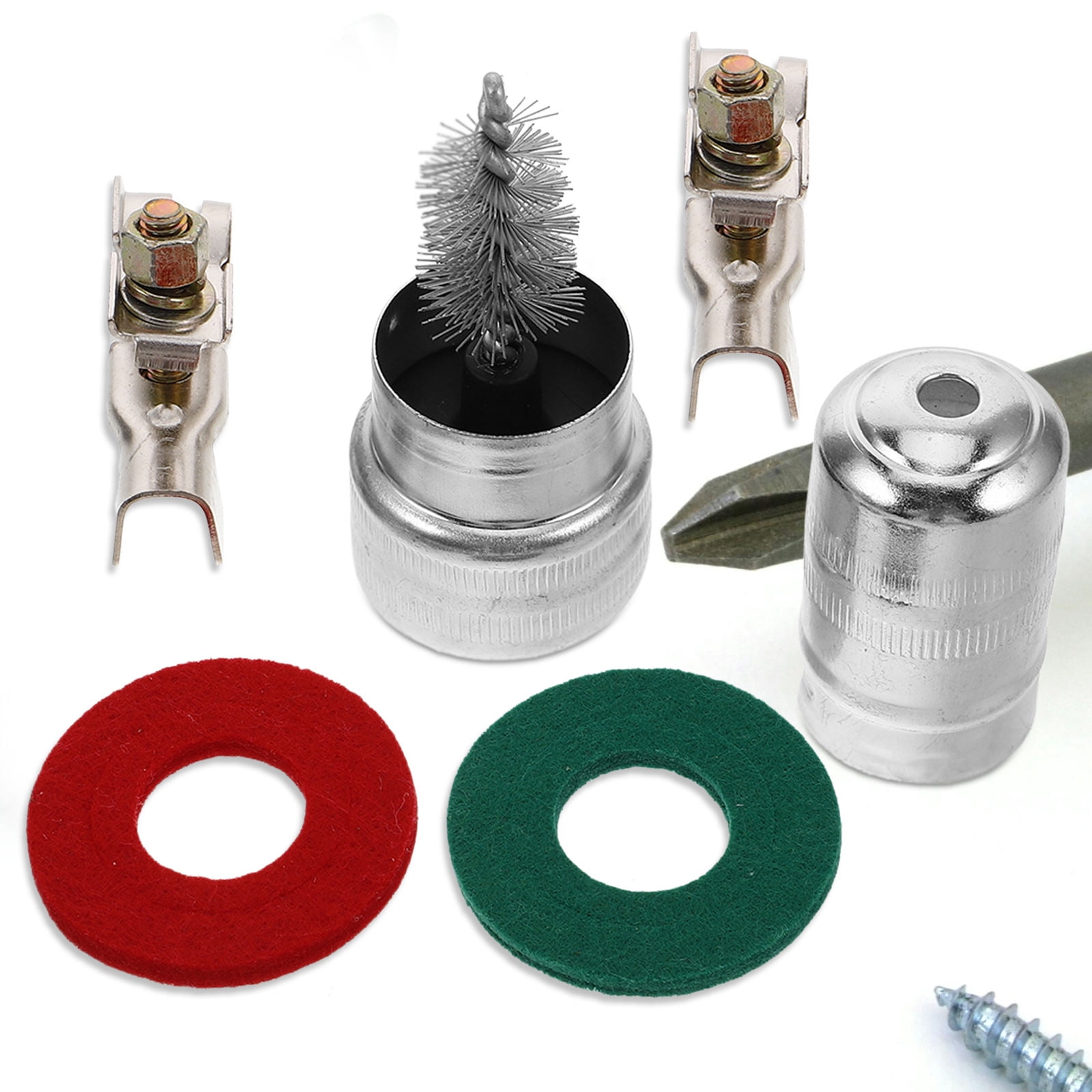 YUYUETIME 1 Set Battery Terminal Connectors for Rack Screws and Cage ...