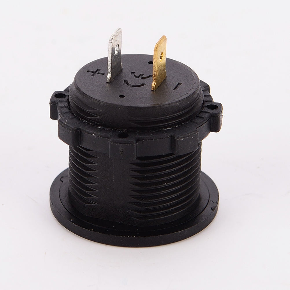 YUYUETIME 1 Set Car Digital Voltmeter Gauge with Short-circuit and Anti ...