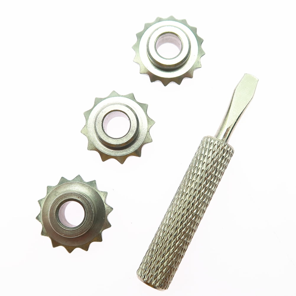 YUYUETIME DIY Handmade Leather Tool Spacer Set Iron 1 Set - Walmart.com