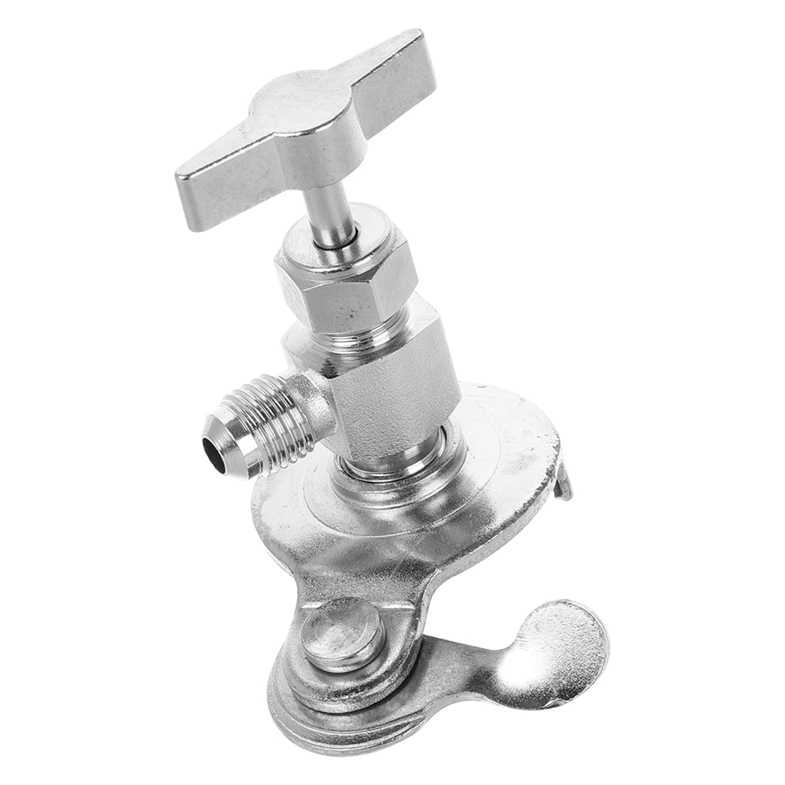 YUYUETIME 1 Set Silver Can Tap Adapter for Conditioning Systems 2.48X1 ...