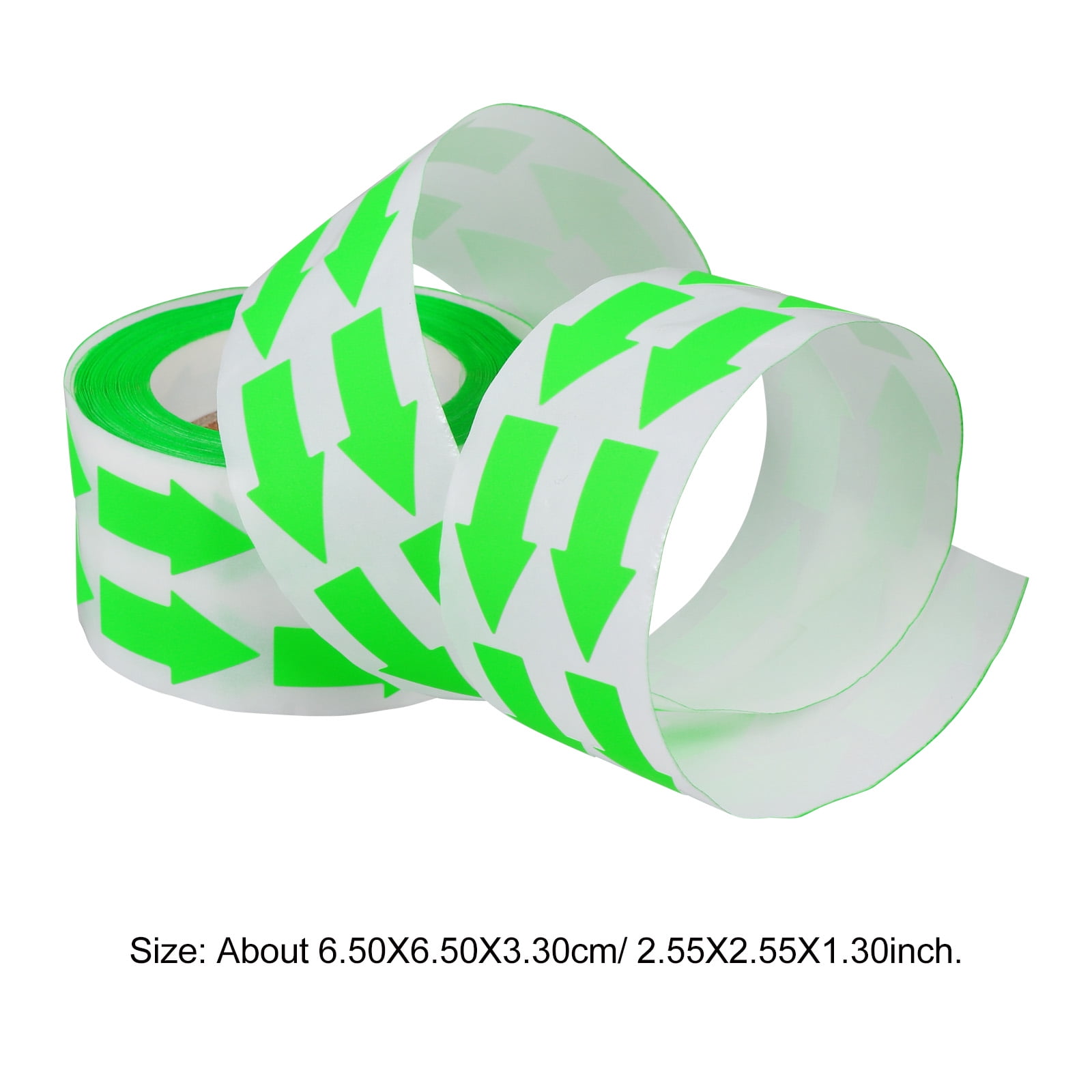 YUYUETIME 1000Pcs 1 Roll of Shape Warning Direction Labels for and DIY ...
