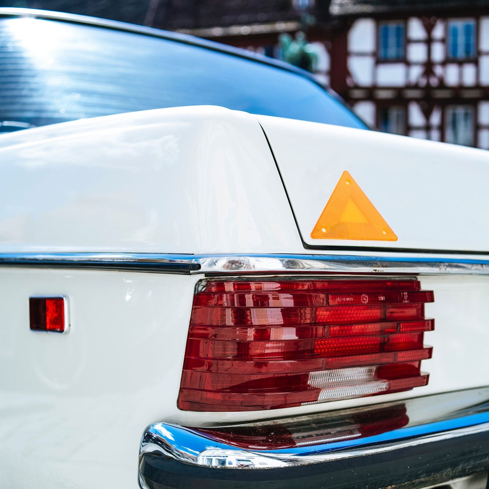 YUYUETIME 10Pack Yellow Plastic Triangle Reflectors For Roadside ...
