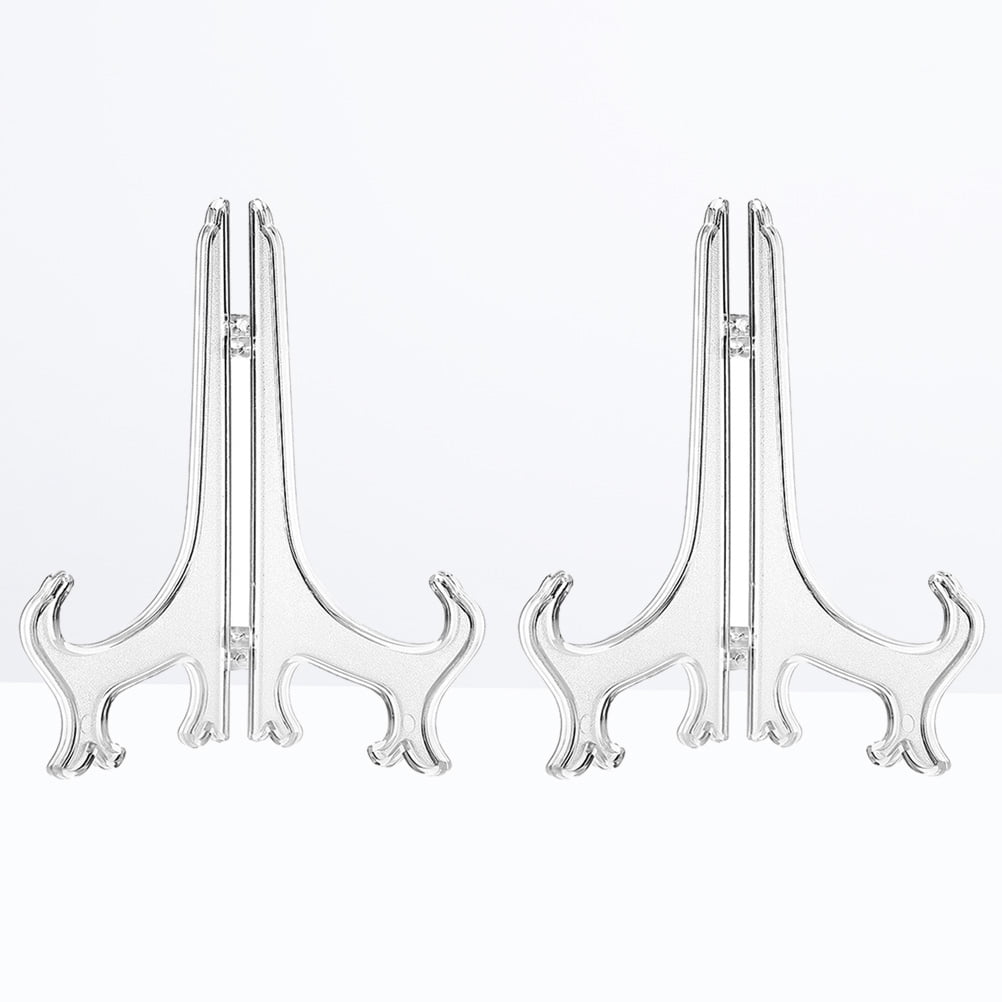YUYUETIME Plate Holders For Displaying Plastic Transparent Homeowners ...