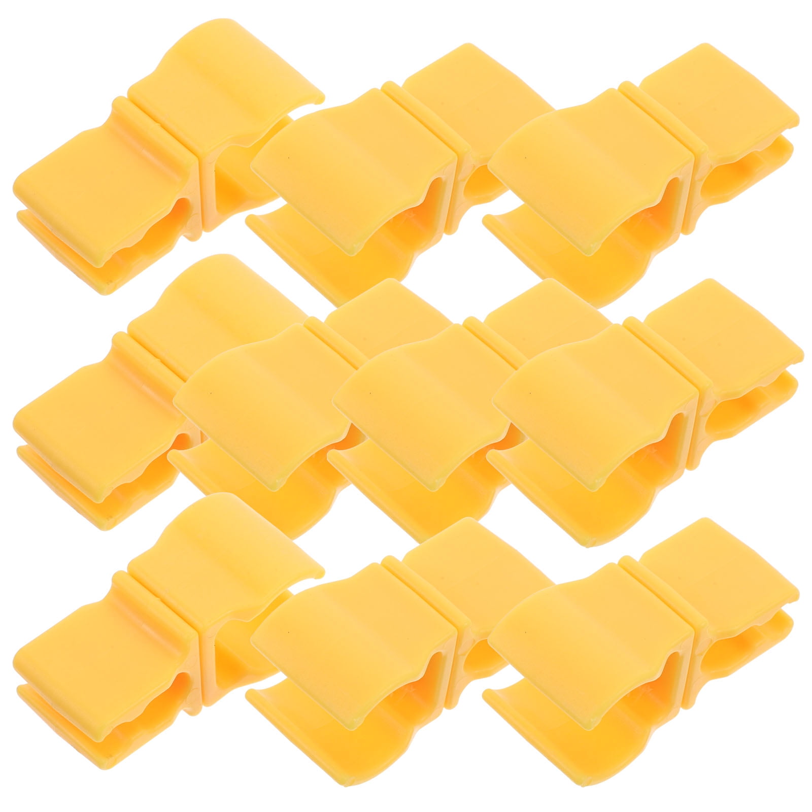 YUYUETIME 10Pcs Yellow Soccer Equipment Flag Clips for and Athletes ...