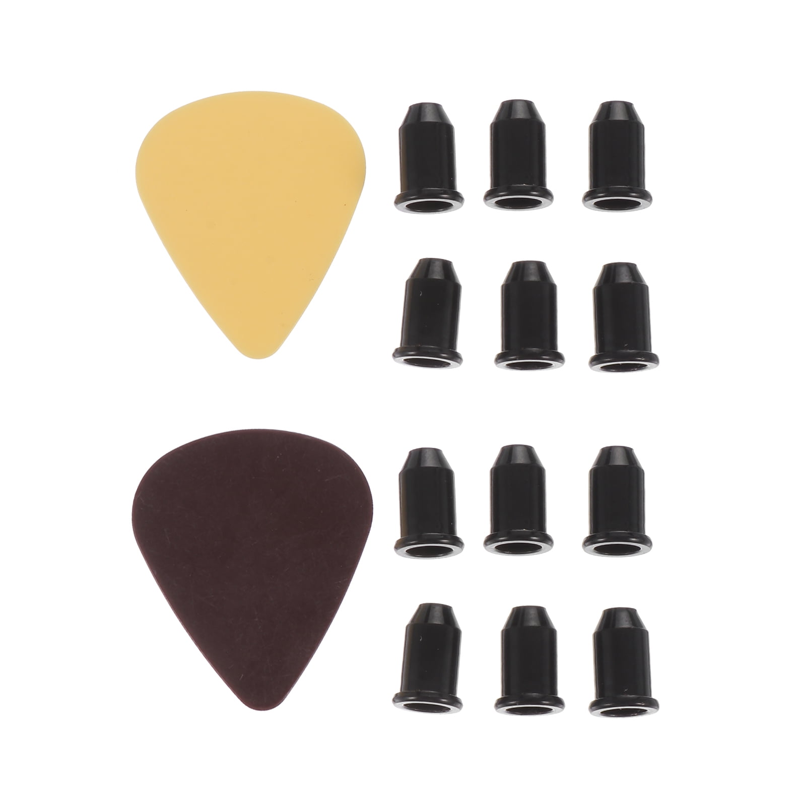 YUYUETIME 12Pcs Guitar String Caps for Electric Guitar Strap Locks and ...