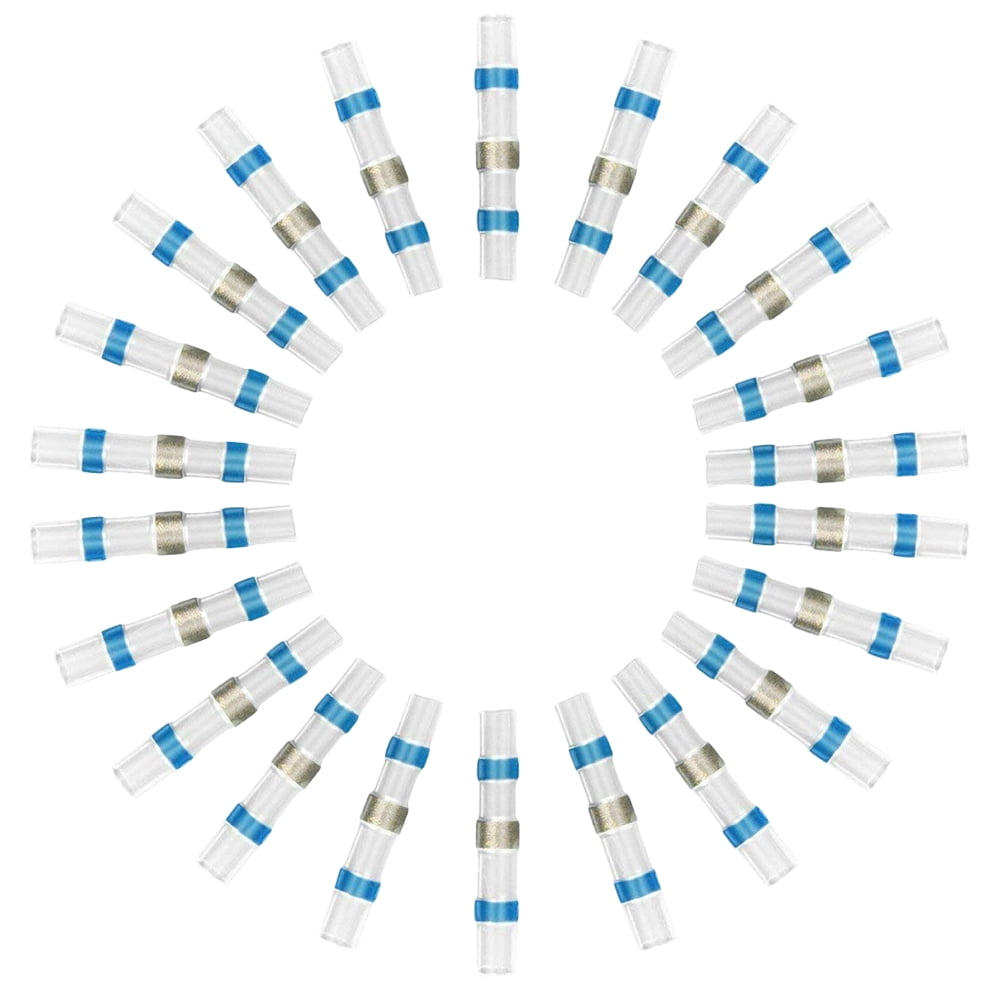 YUYUETIME 150Set Blue Welding Sealing Wire Connectors Heat Shrink ...